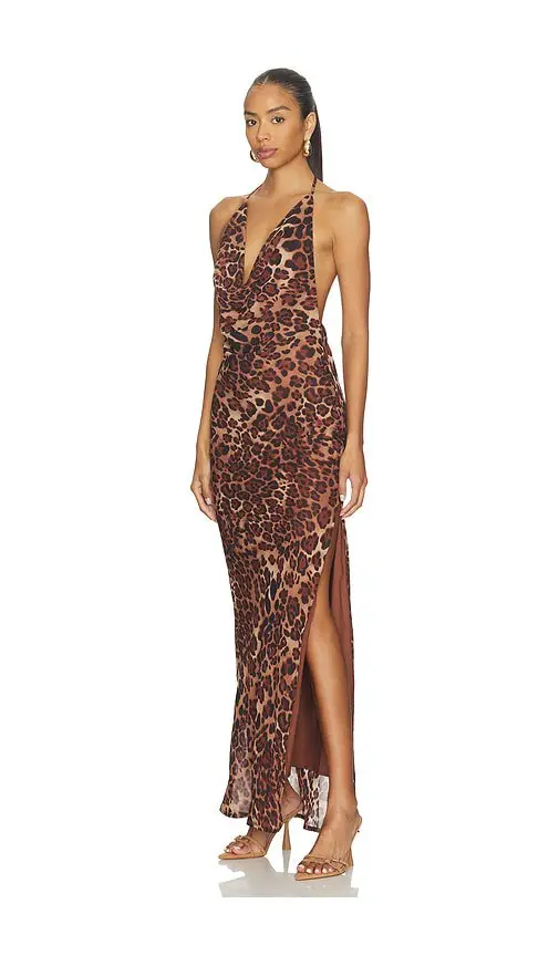 Sndys Johanna Maxi Dress - Leopard | Editorialist