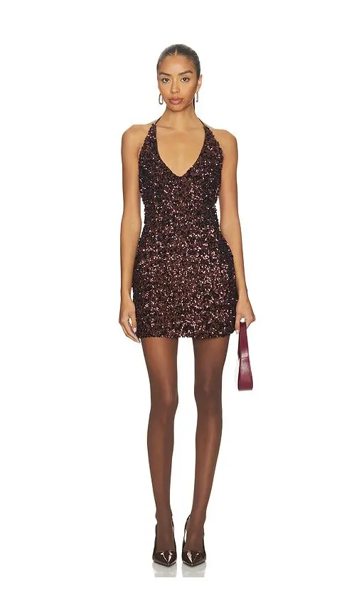 SNDYS Asher Sequin Mini Dress