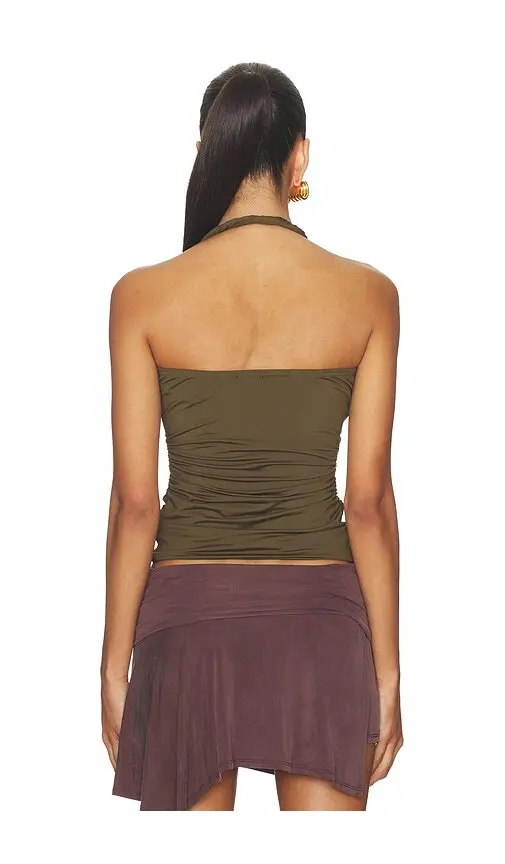 SNDYS. Ash 2.0 Tank Top - Dark Olive