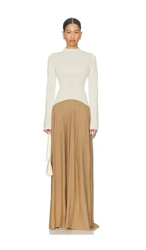 Solid & Striped The Soglio Dress - Camel