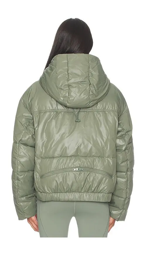 Adidas By Stella McCartney True Nature Short Padded Jacket - Stone Green