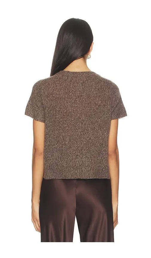 LISA YANG Siona T-shirt - Soft Bark