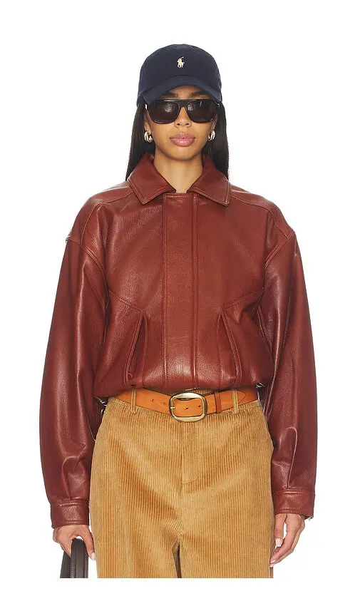 DUCIE Florence Leather Jacket