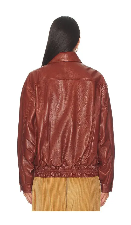 DUCIE Florence Leather Jacket