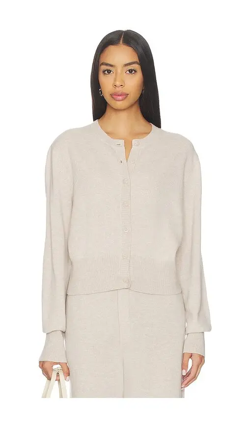 ARTLESS FOREVER Tove Cardigan In Light Grey - Stone