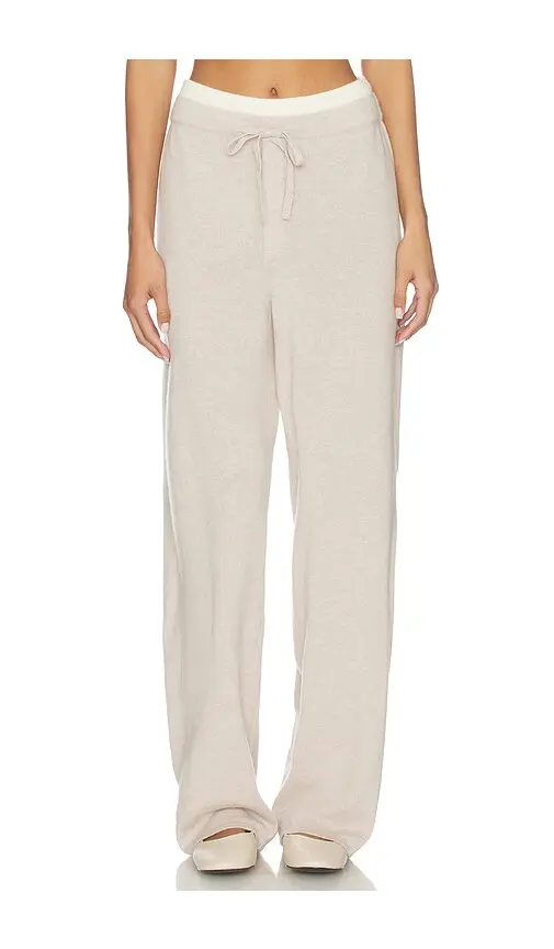 ARTLESS FOREVER Tove Layered Pants In Light Grey - Stone