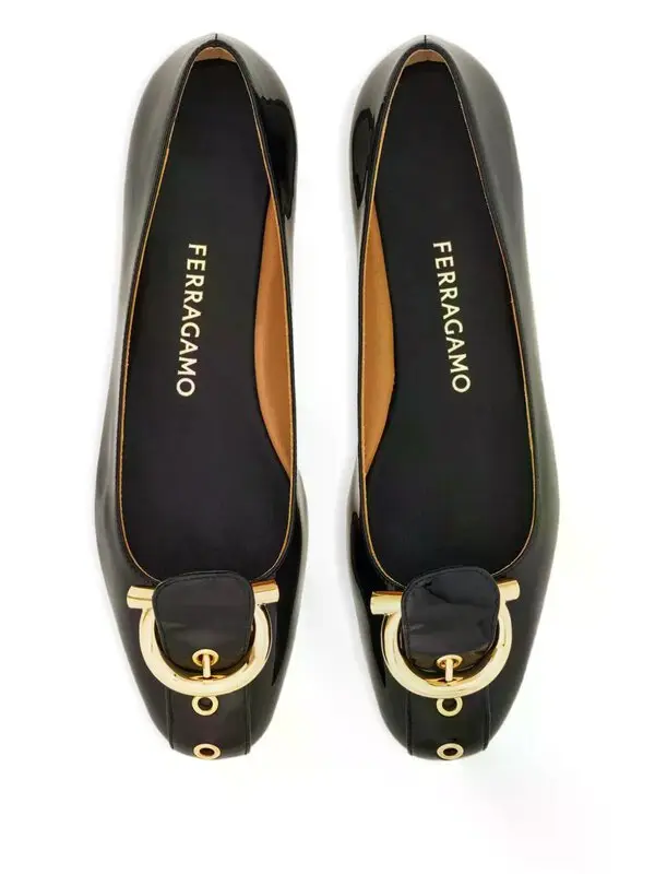FERRAGAMO Gancini Ballet Flats