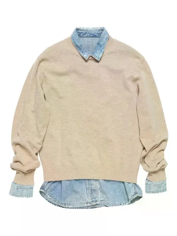 Acne Studios Layered V-neck Sweater