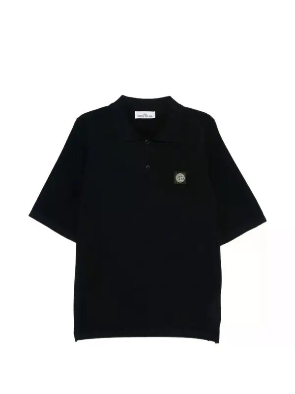 Stone Island Buttoned Polo Shirt