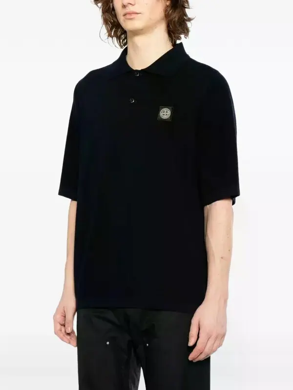 Stone Island Buttoned Polo Shirt