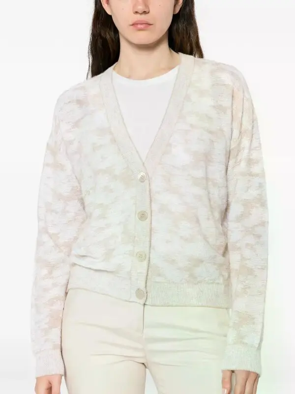 Peserico Button-up V-neck Cardigan