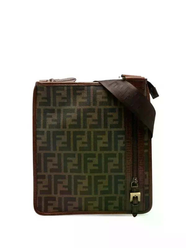 Fendi Zucca Coated Canvas Crossbody Bag