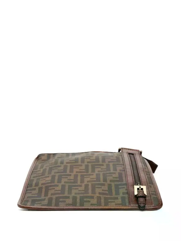 Fendi Zucca Coated Canvas Crossbody Bag