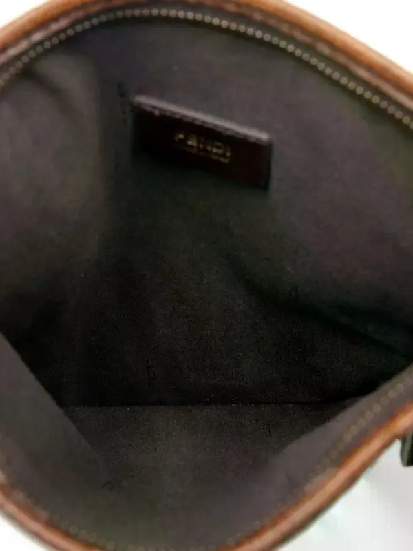 Fendi Zucca Coated Canvas Crossbody Bag