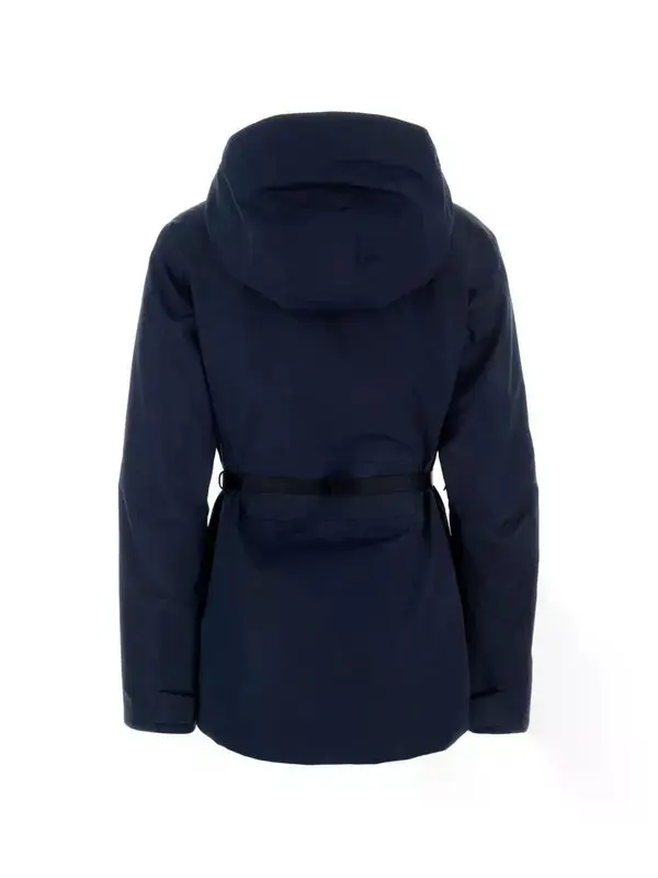 Prada Hooded Belted Jacket