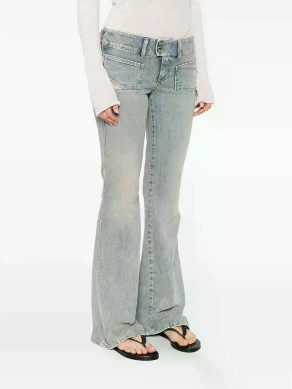 DIESEL® D-hush 09n33 Bootcut Jeans