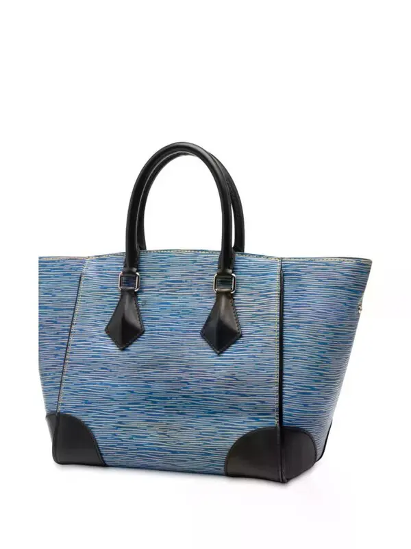 LOUIS VUITTON 2015 Epi Phenix Pm Satchel - Blue