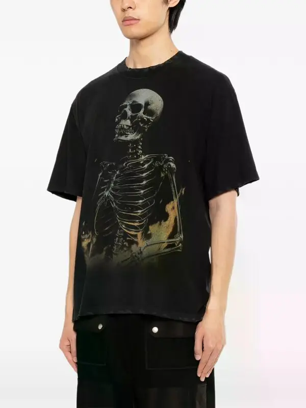 WARMAN Skeleton Printed T-shirt