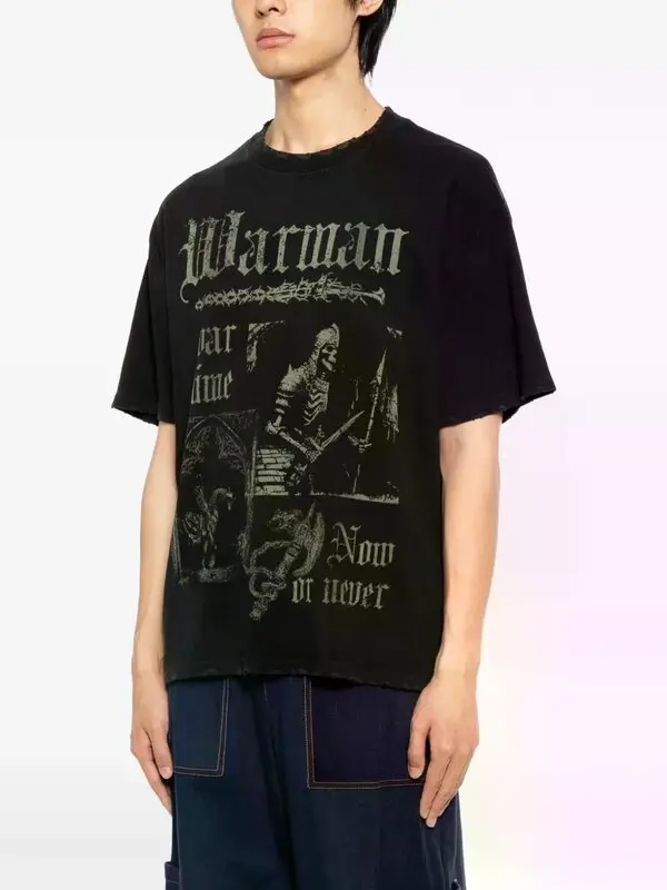 WARMAN Graphic Print T-shirt
