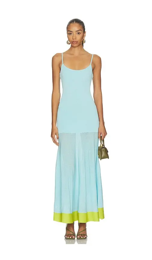 Solid & Striped The Tess Maxi Dress - Blue