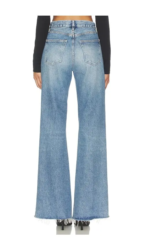 FRAME The Lax In Numeral Undone Fray Jeans