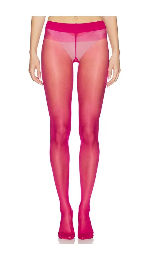 Wolford Satin Touch 20 Tights - Fuchsia