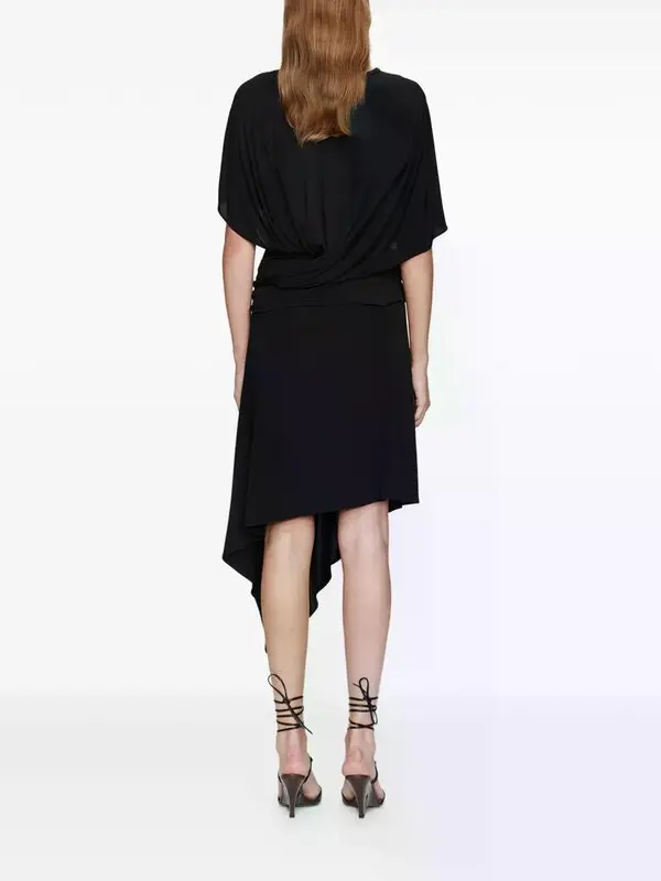 Christopher Esber Coiled Jersey Tee With Metal Embellishments