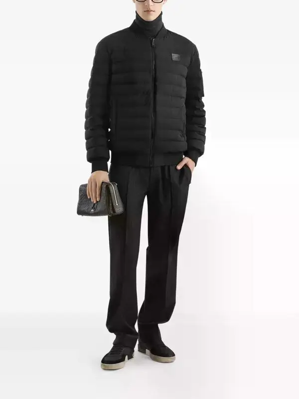 Dolce & Gabbana Quilted Zip-up Jacket