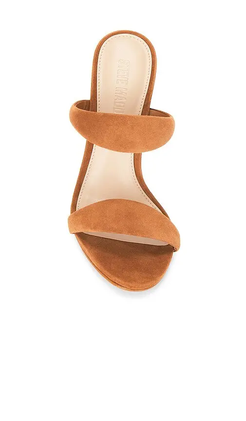 Steve Madden Saturn Strappy Heeled Sandals - Brown