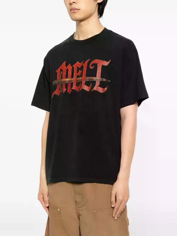 MELT Logo-print T-shirt