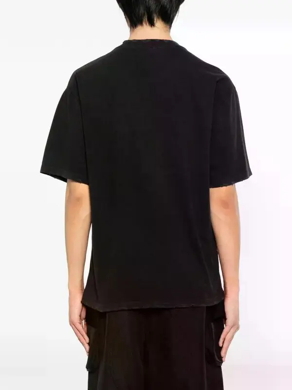 WARMAN Graphic Raw-cut T-shirt