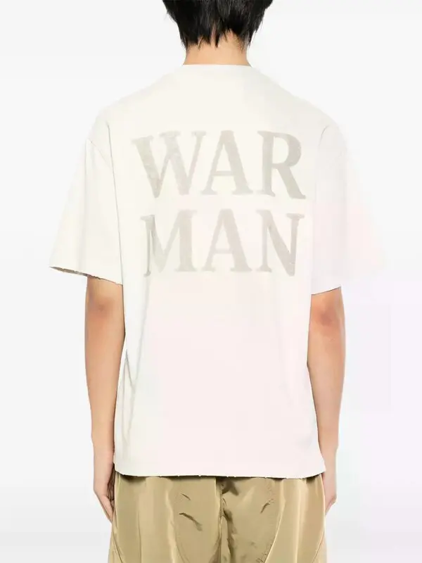 WARMAN Cotton Printed T-shirt