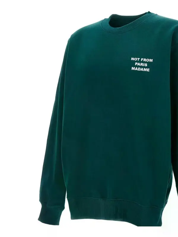 Drole De Monsieur Crew-neck Sweatshirt - Green