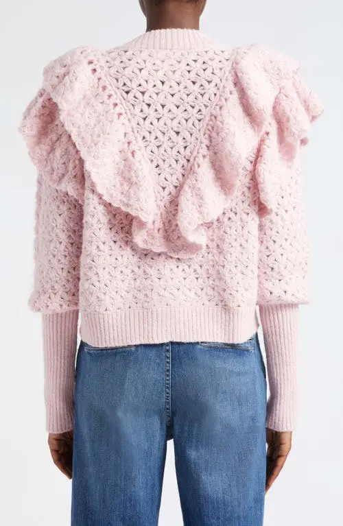 Farm Rio Ruffle Cardigan