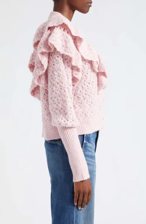 Farm Rio Ruffle Cardigan