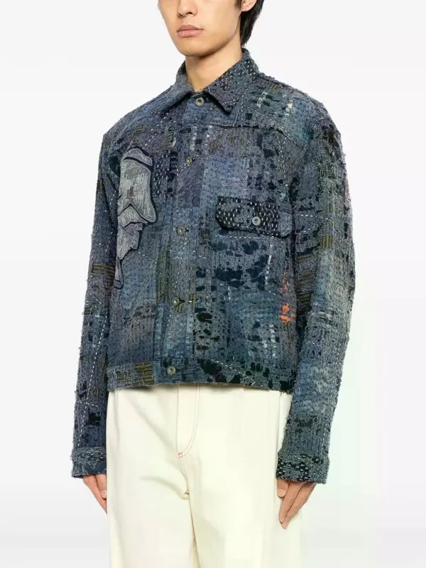 KAFENEO BY TBF Patchwork Jacket