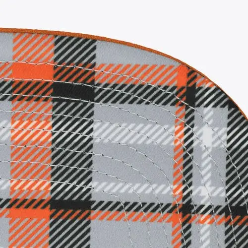 Mitchell & Ness Orange Oregon State Beavers Plaid Og Snapback Hat