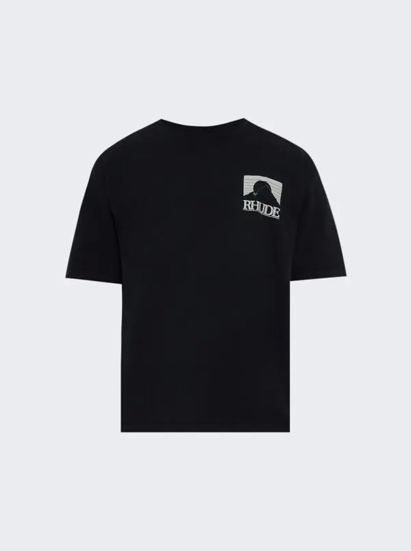 Rhude Moonlight Pack Tee Vintage And - Black