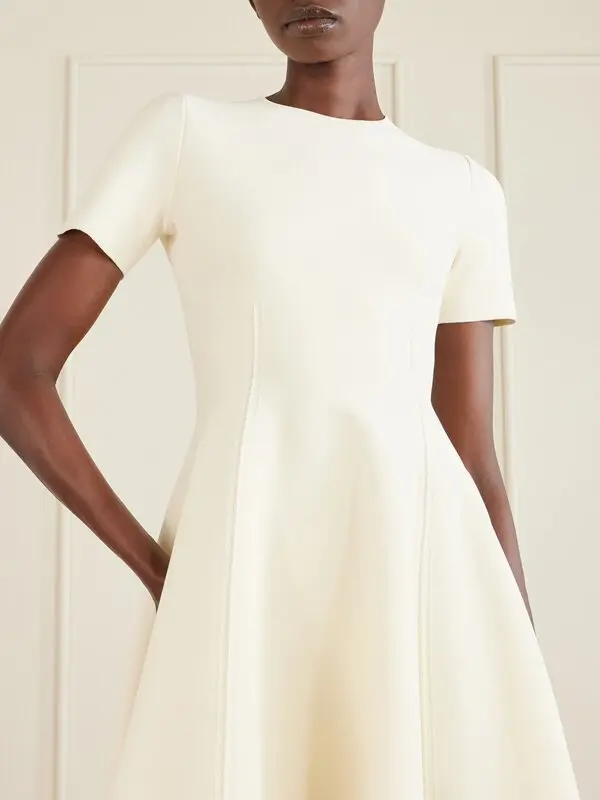Alexander McQueen Stretch-crepe Mini Dress