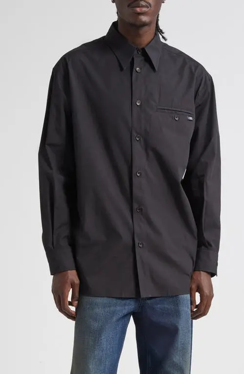 MAISON MARGIELA Long Sleeve Button-up Shirt
