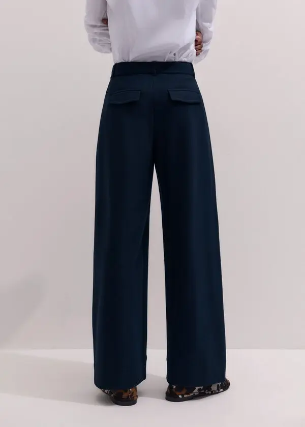 ME+EM Textured Extreme Tapered Trousers