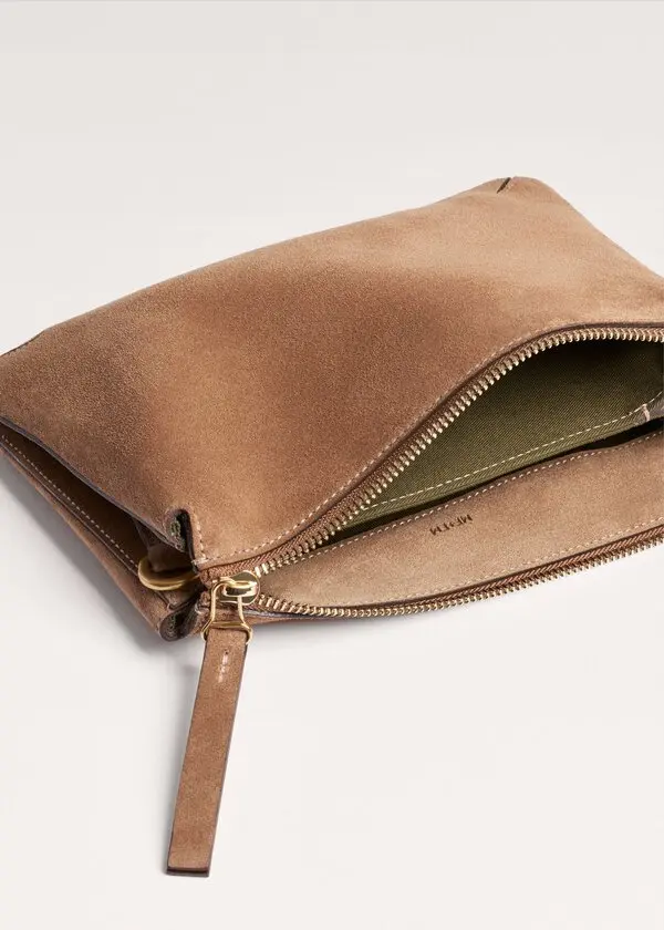 ME+EM Double Pouch Crossbody Bag - Hazelnut