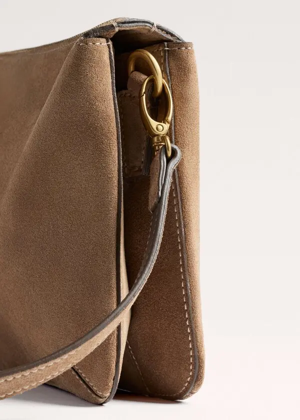 ME+EM Double Pouch Crossbody Bag - Hazelnut