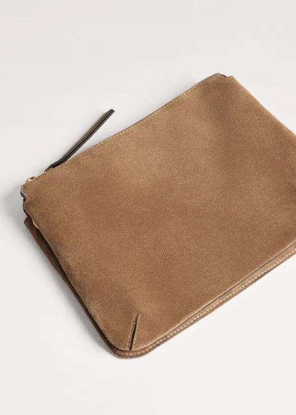 ME+EM Double Pouch Crossbody Bag - Hazelnut