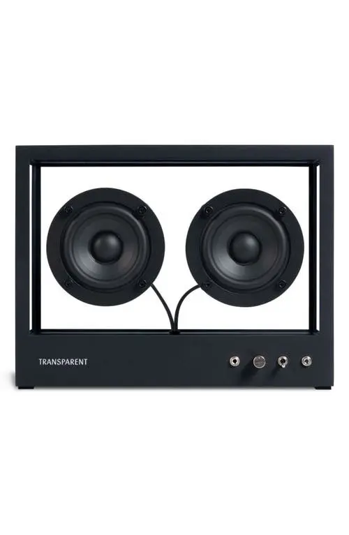 TRANSPARENT Sound Small Speaker - Black