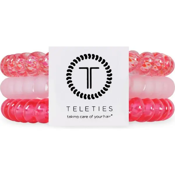 TELETIES Coil Hair Ties - Love You Mean It