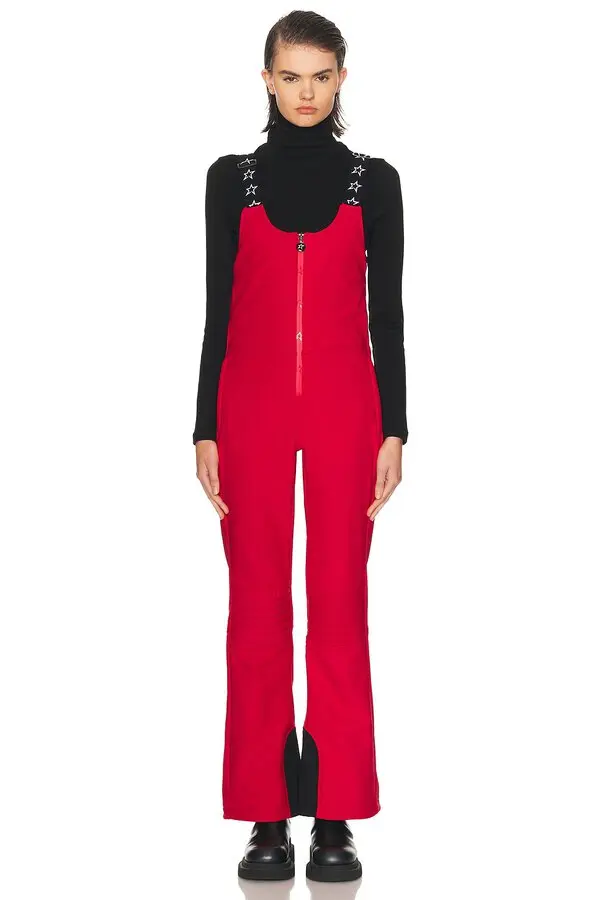 Perfect Moment Jg Bib Pant - Red