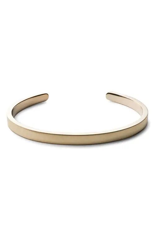 Miansai Matte Cuff Bracelet - Matte Brass