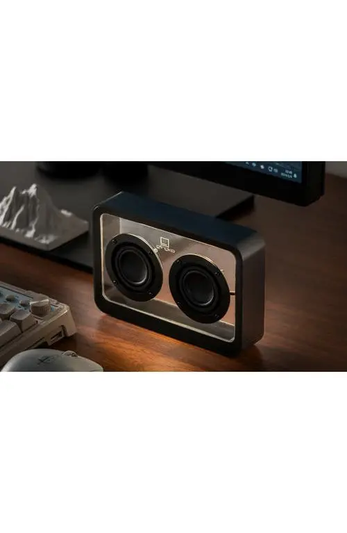 GINGKO Mage See-through Bluetooth Speaker - Black