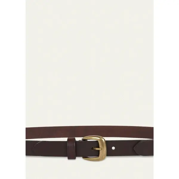 Etro Interchangeable Buckles Leather Belt